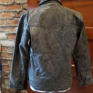 STS Ranchwear | Jackets & Coats | Nwt Youth Rifleman Leather Jacket Sts ...